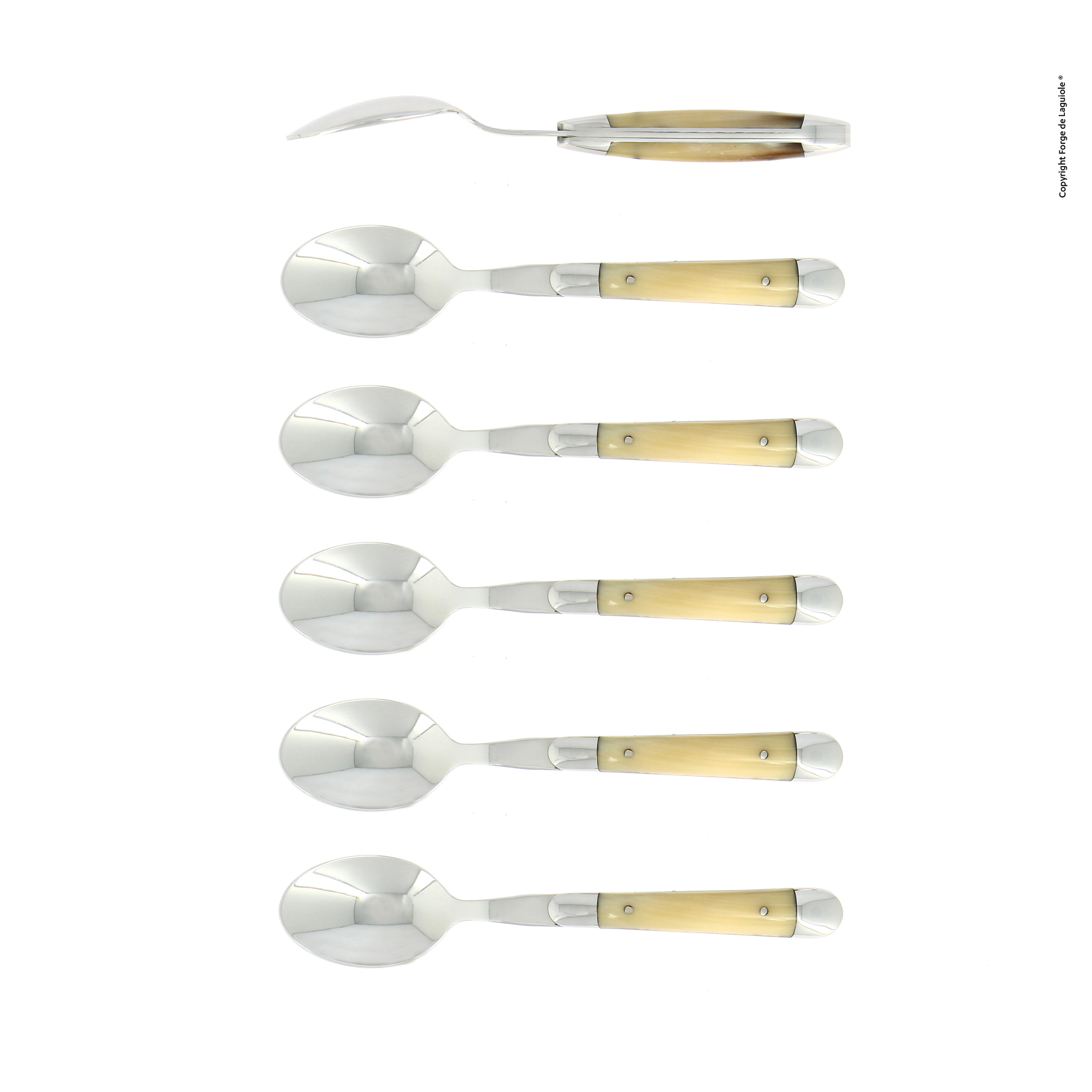 Teaspoons Light Horn Handle
