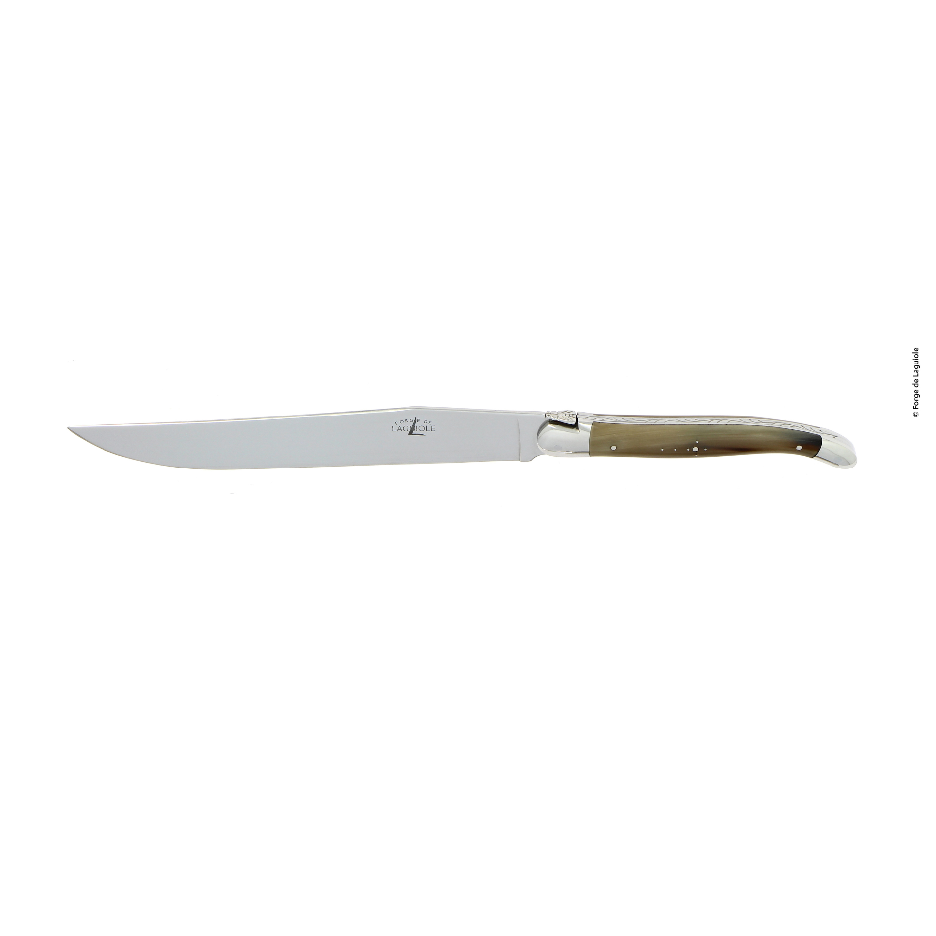 Carving Set Light Horn Handle